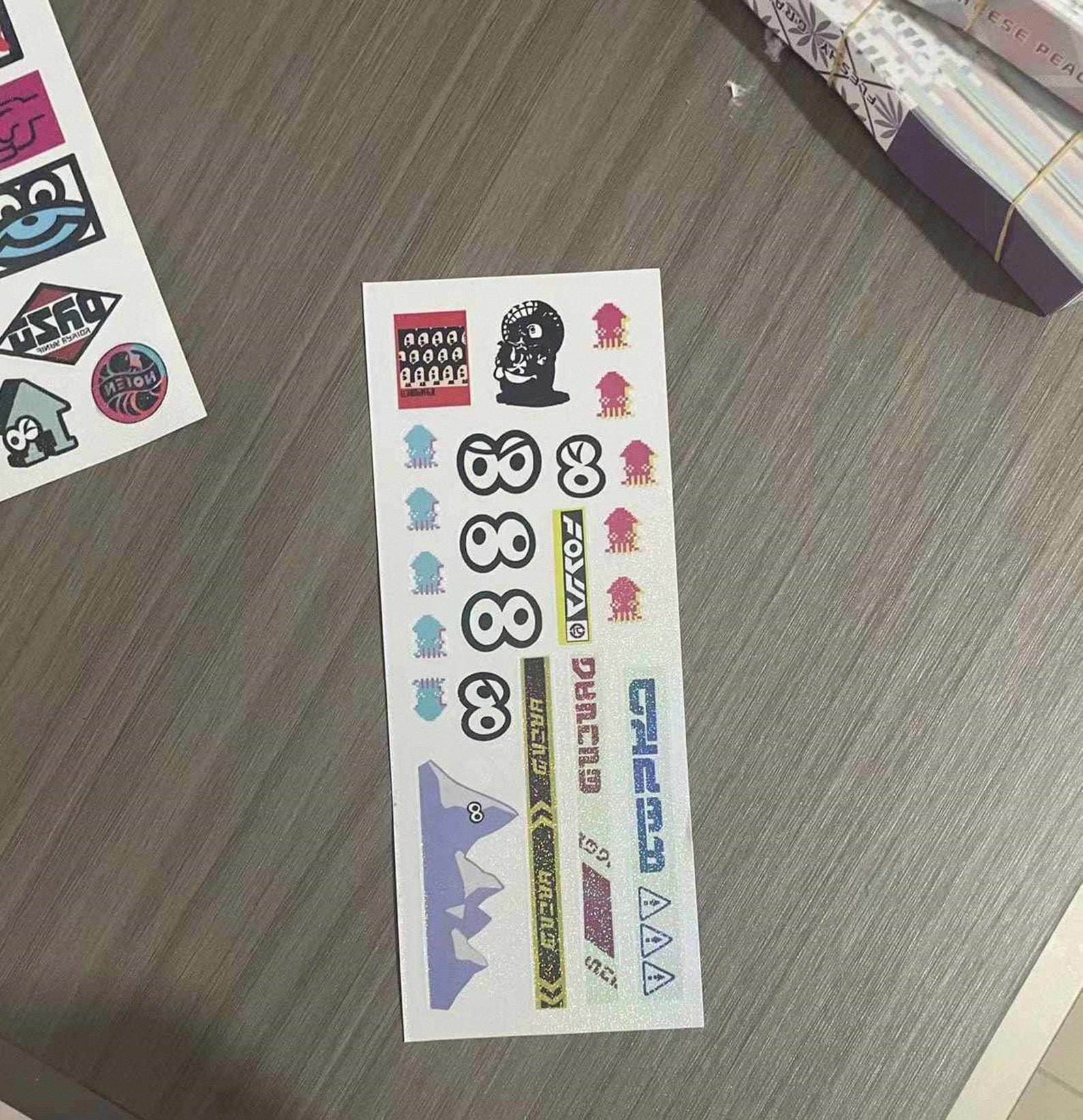 Splatoon Stickers Splatoon Inspired Fan-art Badge Stickers - Etsy