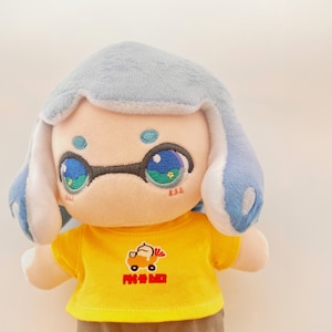 Splatoon 3 Plush Charm Squid Octoling Inkling Cotton Doll Keychains Art ...