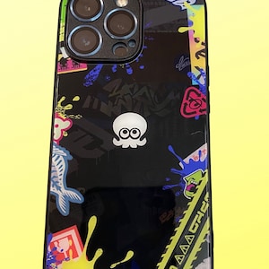 Splatoon Phone Case Splatoon Inspired Fan-art Badge Stickers 100 ...