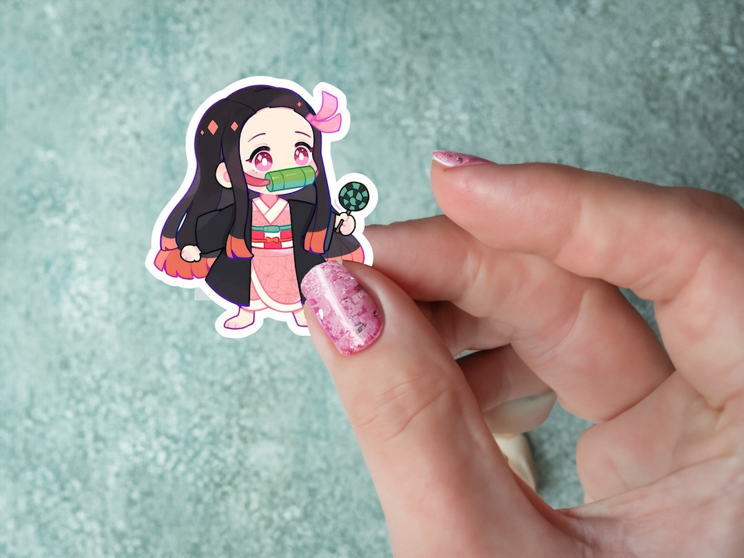 6 Anime Stickers Set Animie Sticker Bundle Japan Cartoon Demon - Etsy