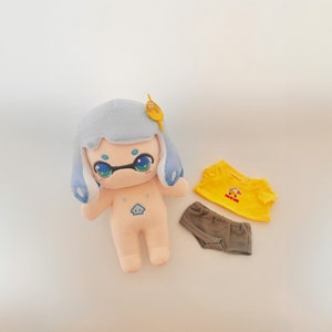 Splatoon 3 Plush Charm Squid Octoling Inkling Cotton Doll Keychains Art ...