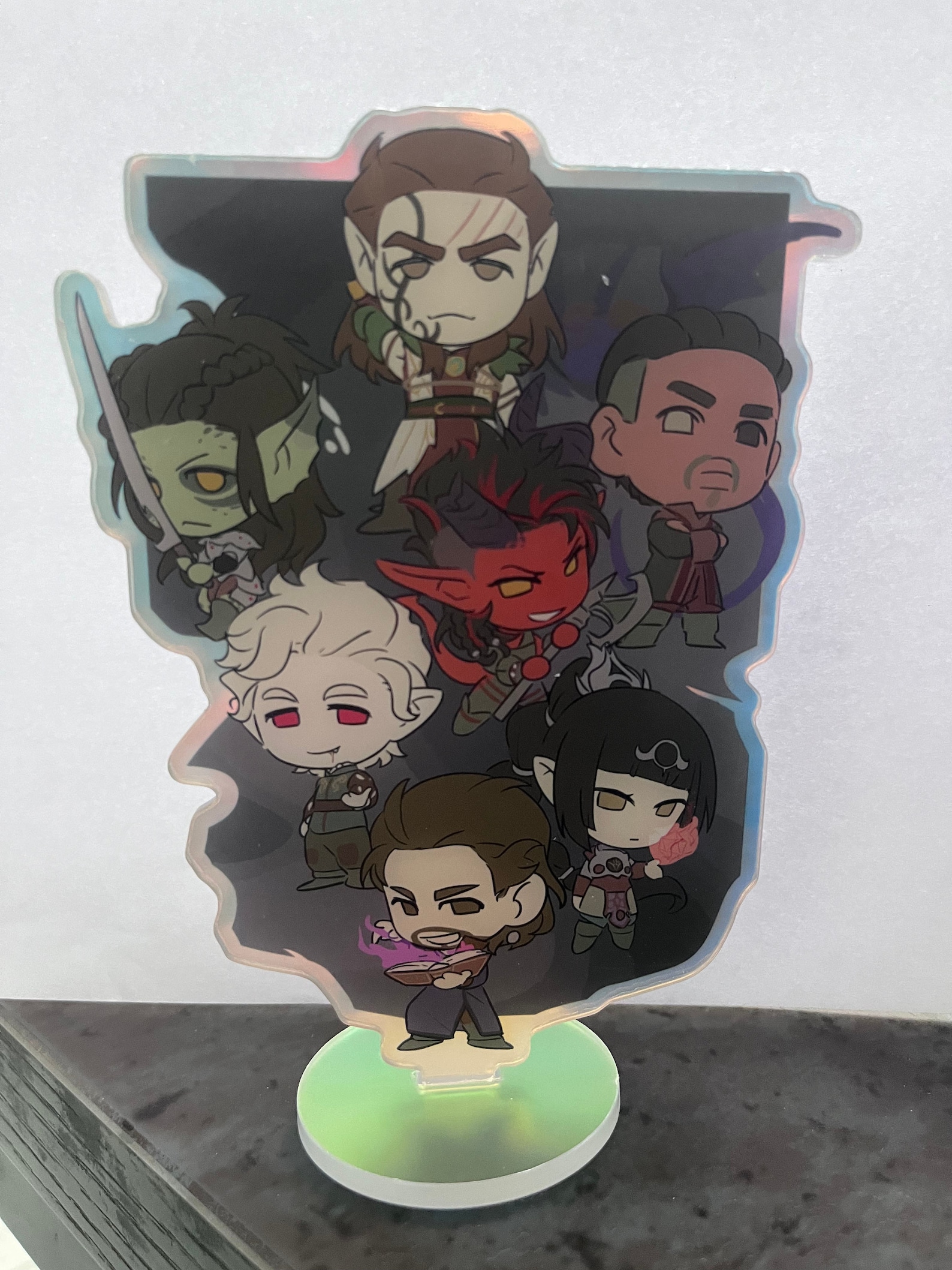 Baldur's Gate 3 Character Acrylic Standee Set - 5.9 Inches - Etsy
