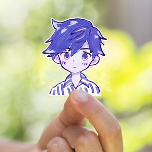 Omori Stickers Pack 7 Pcs Sunny Aubrey Kel Hero Mari Basil Gift for ...