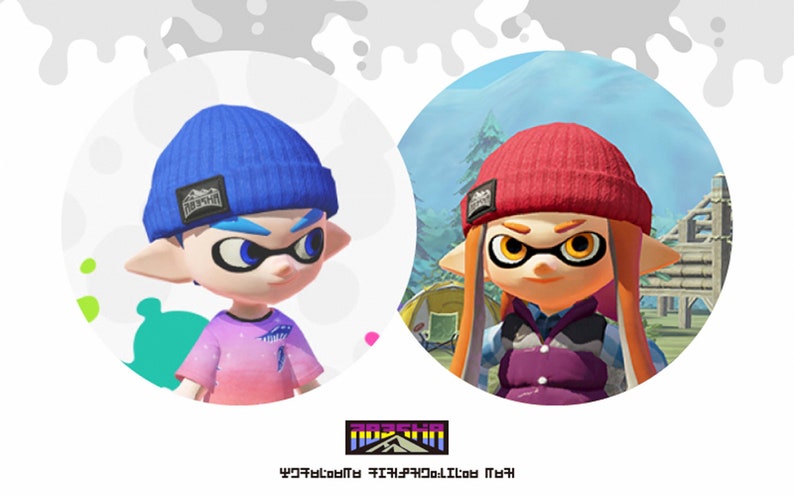 Splatoon Knit Hat - Etsy