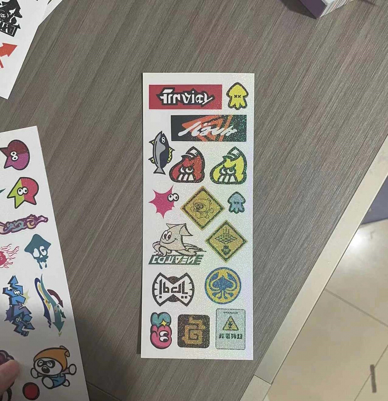 Splatoon Stickers Splatoon Inspired Fan-art Badge Stickers - Etsy
