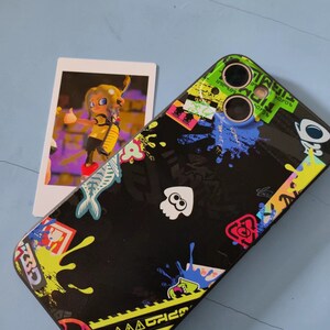 Splatoon Phone Case Splatoon Inspired Fan-art Badge Stickers 100 ...