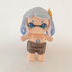 Splatoon 3 Plush Charm Squid Octoling Inkling Cotton Doll Keychains Art ...