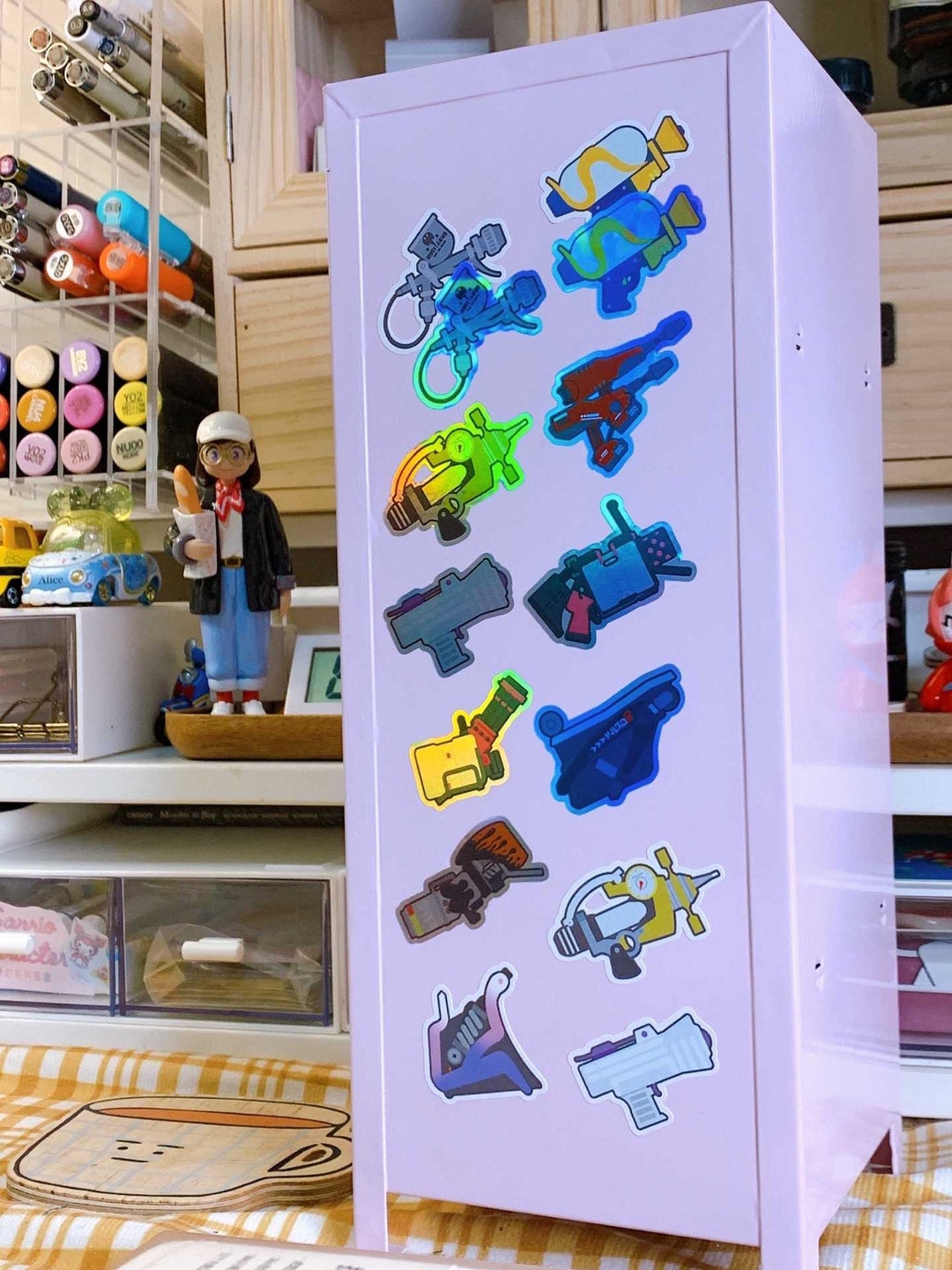 Splatoon Weapons Stickers Splatoon Inspired Fan-art Badge Stickers 55 ...