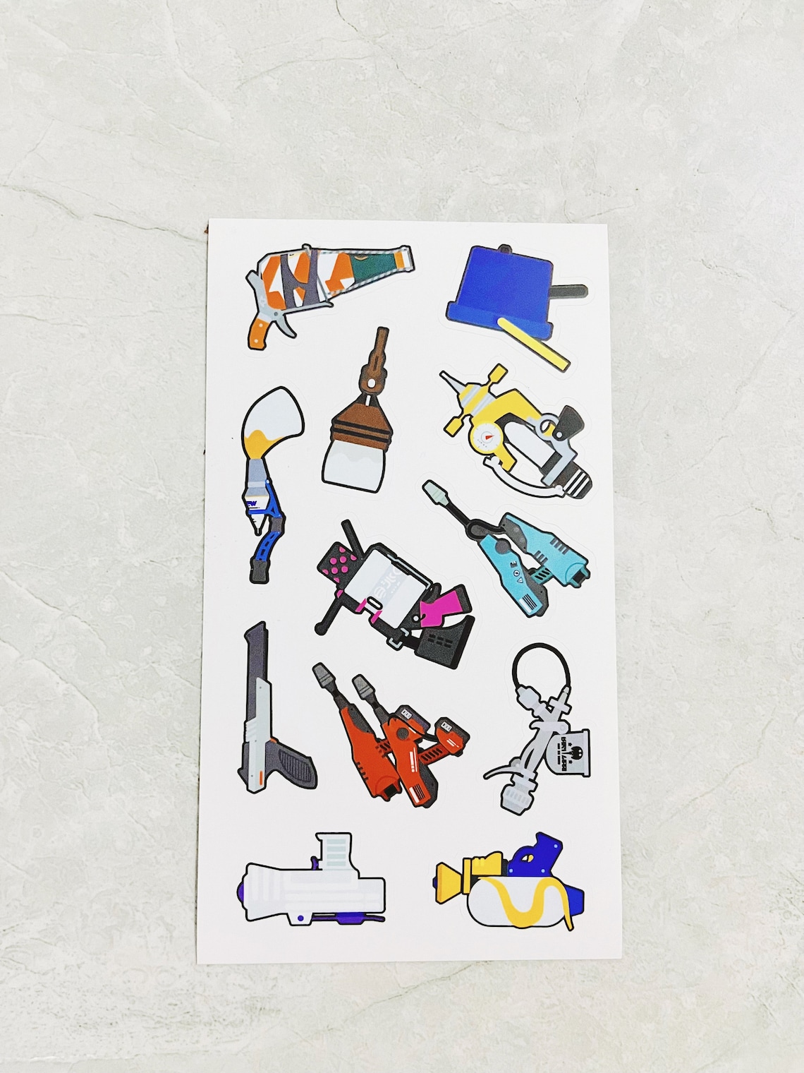 Splatoon Weapons Stickers Splatoon Inspired Fan-art Badge - Etsy