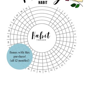 Printable Workout Tracker Daily Exercise Track Monthly Weight Loss ...