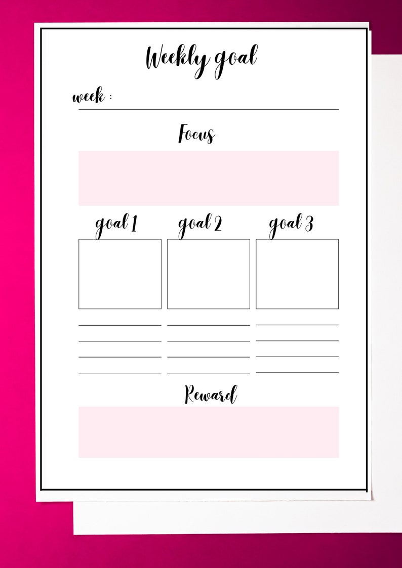 Student Planner Printable Pack, Study Planner, School and College ...