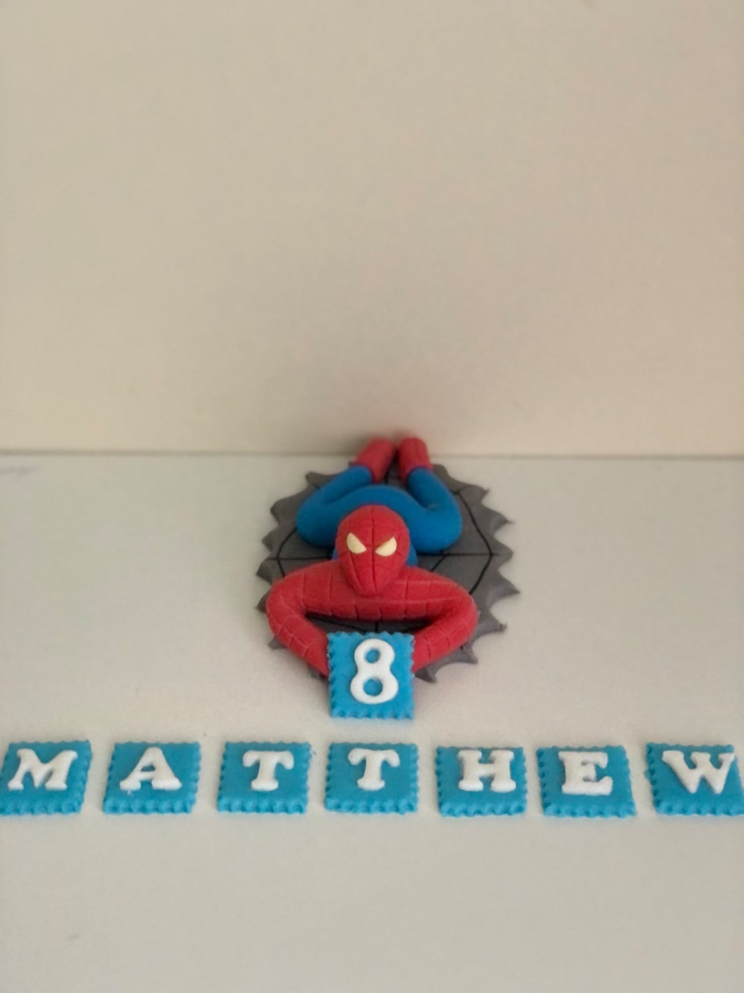Spider-man, Edible, Party, Birthday Cakes,cake Topper Handmade ...