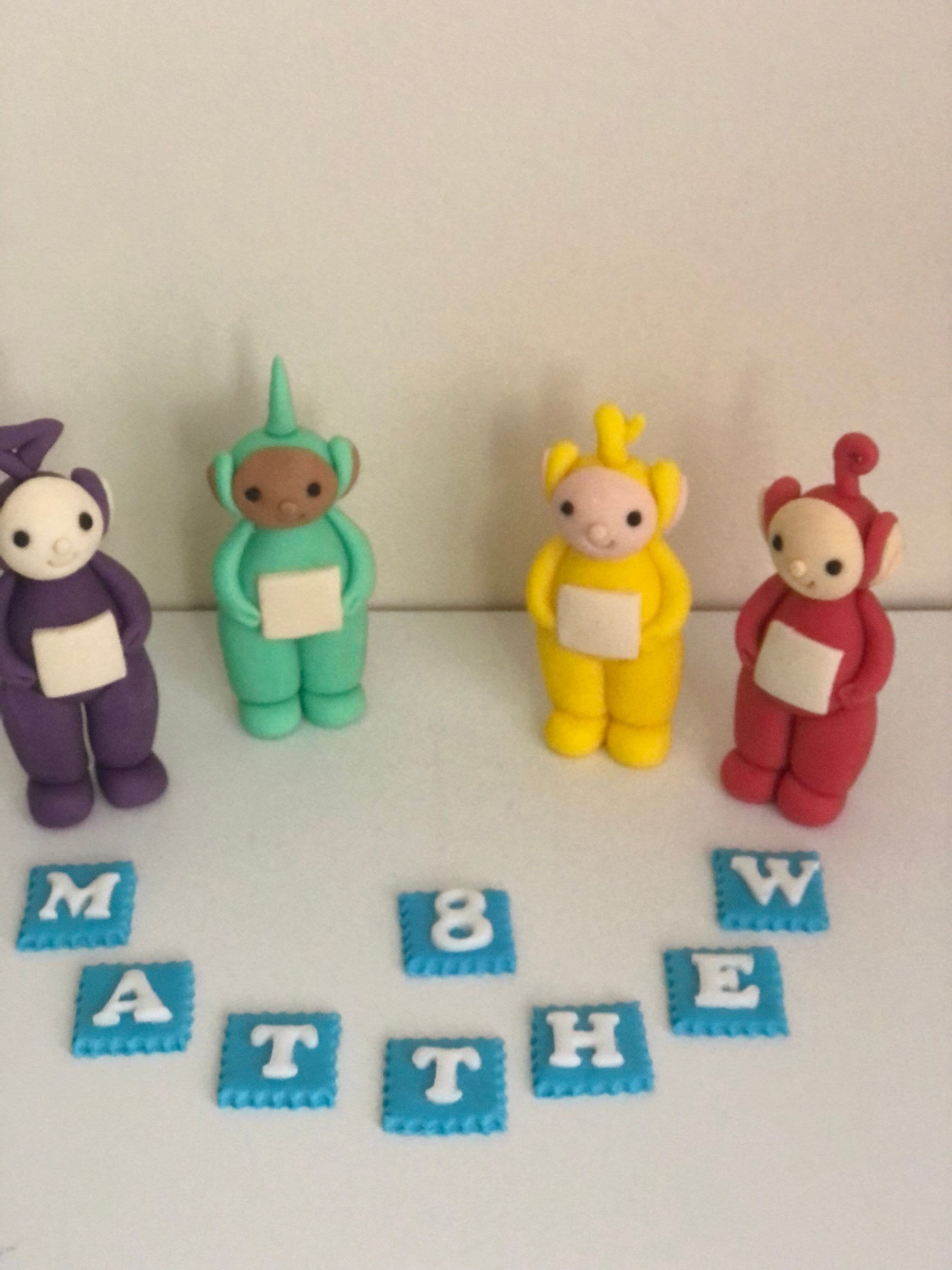 Teletubbies Unofficial Cake Topper Birthday Decoration - Etsy