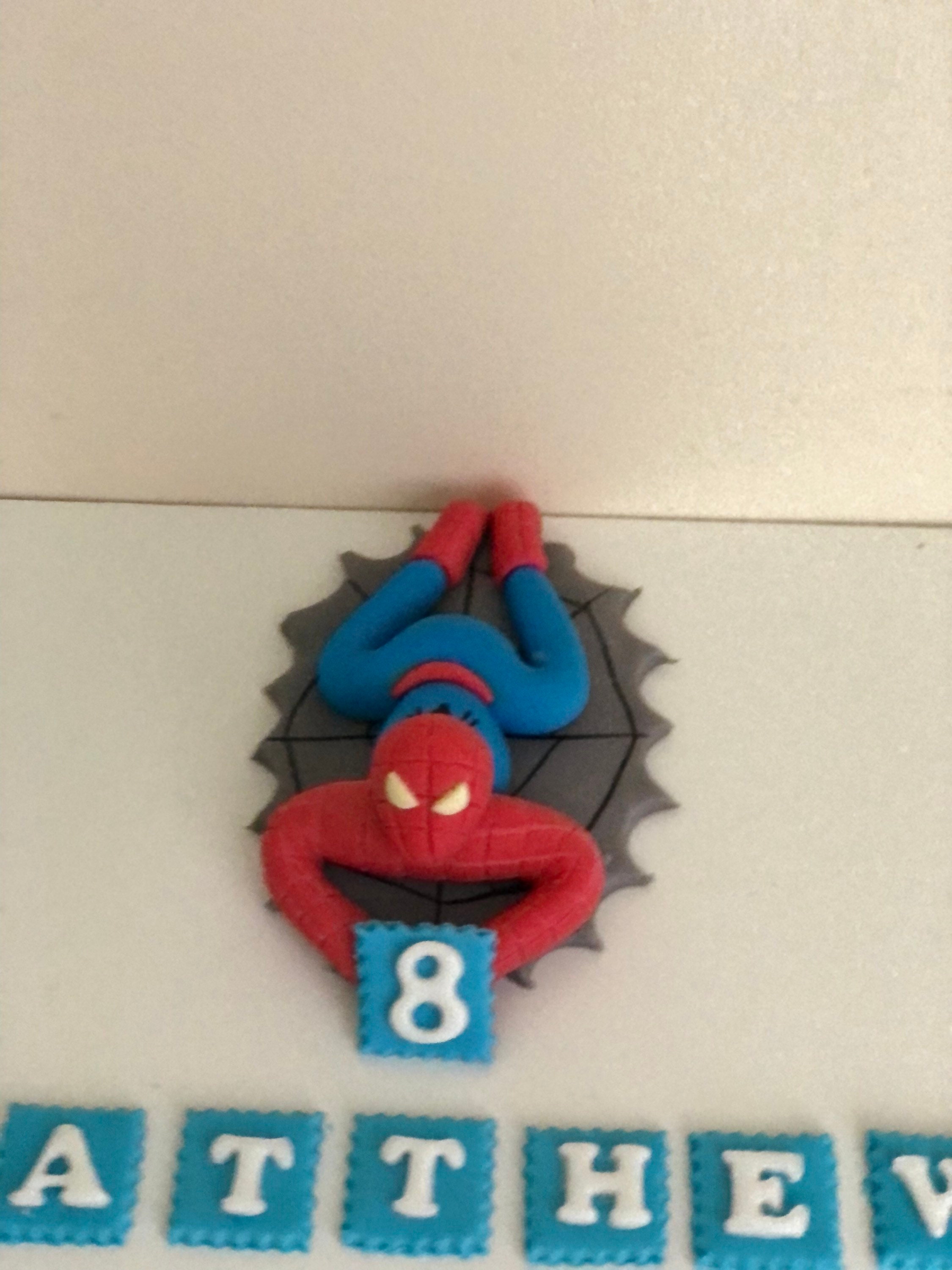 Spider-man Edible Party Birthday Cakescake Topper - Etsy UK