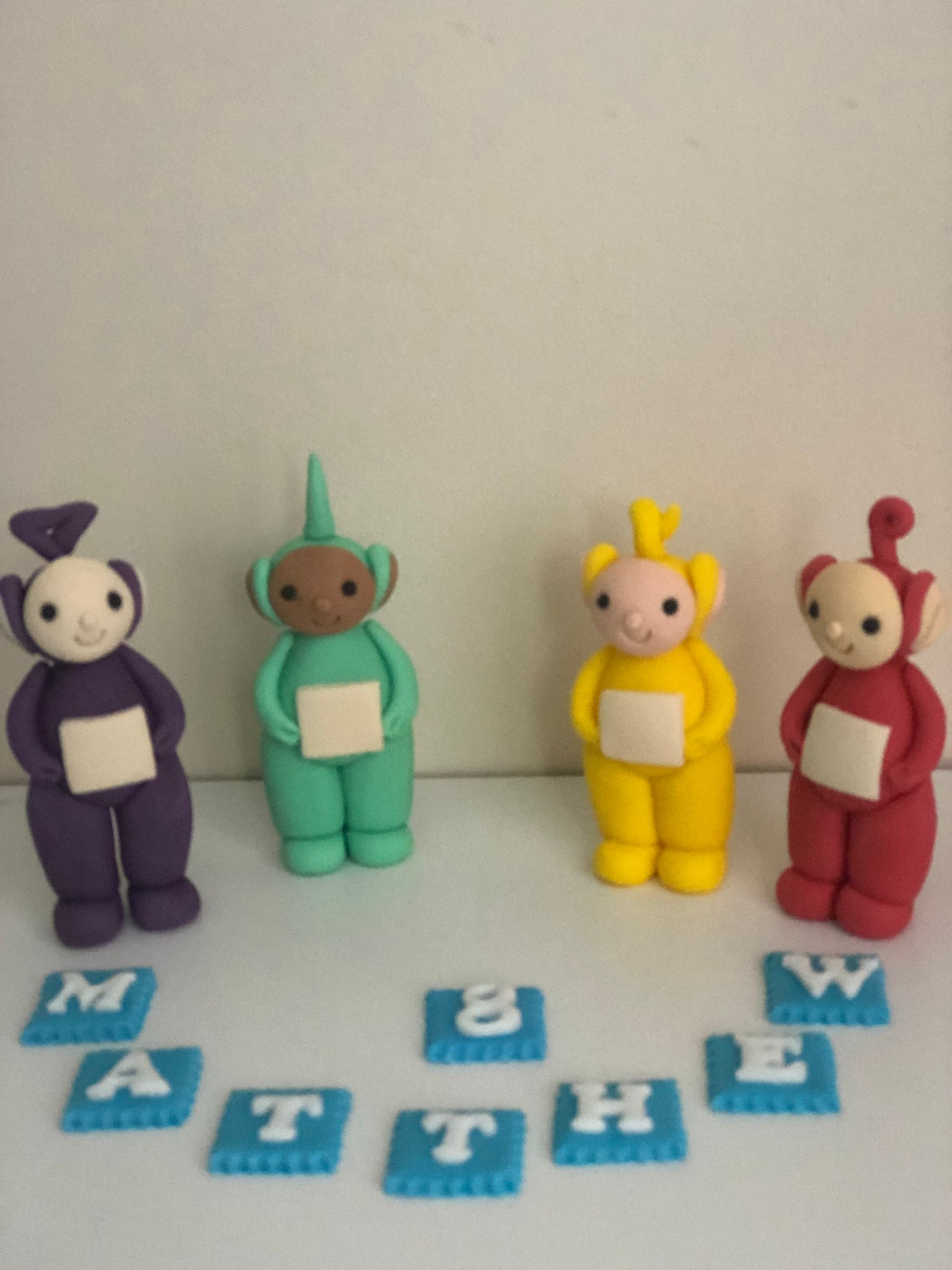 Teletubbies Unofficial Cake Topper Birthday Decoration - Etsy
