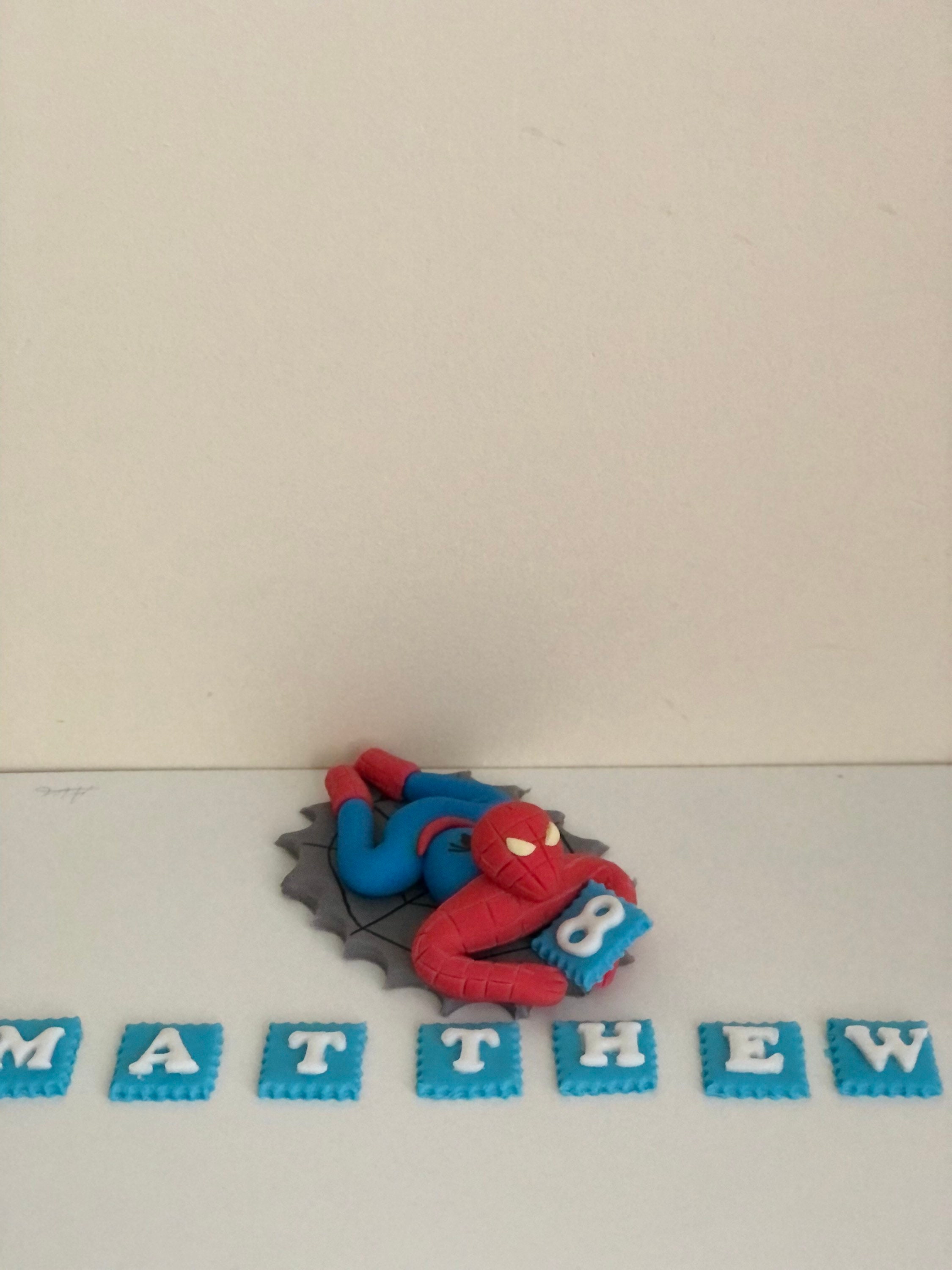 Spider-man Edible Party Birthday Cakescake Topper - Etsy UK