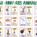 60 Omnivore Animal Flashcards | Kids Learning Flash Cards | Educational ...