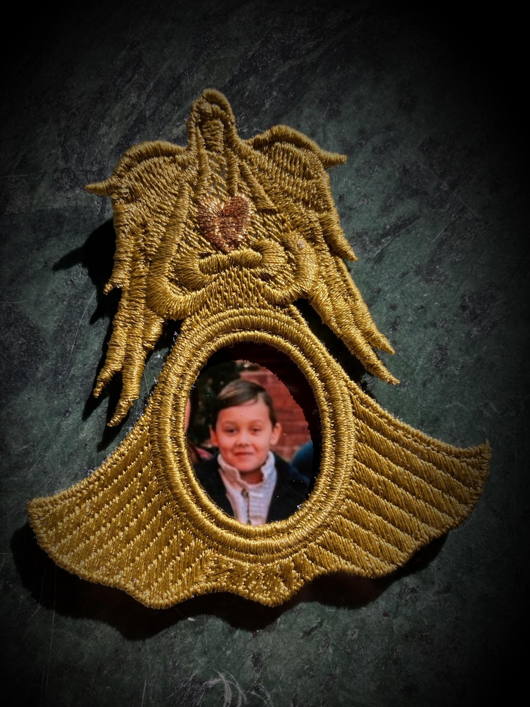 Gold Angel Photo Frame - Etsy