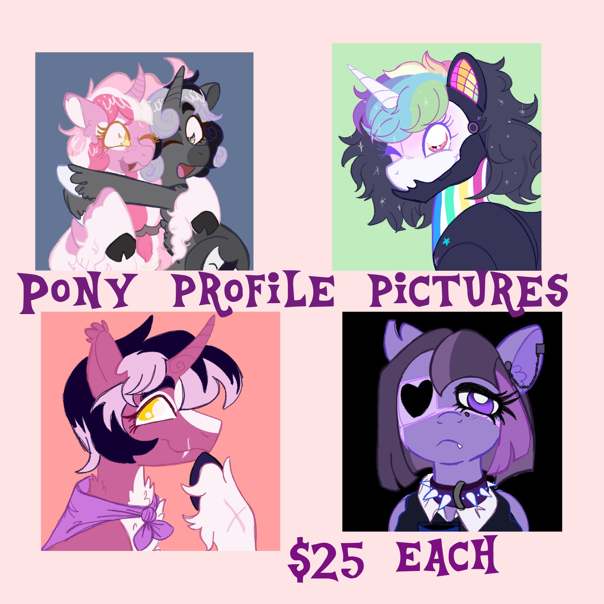 Pony Profile Pictures - Etsy