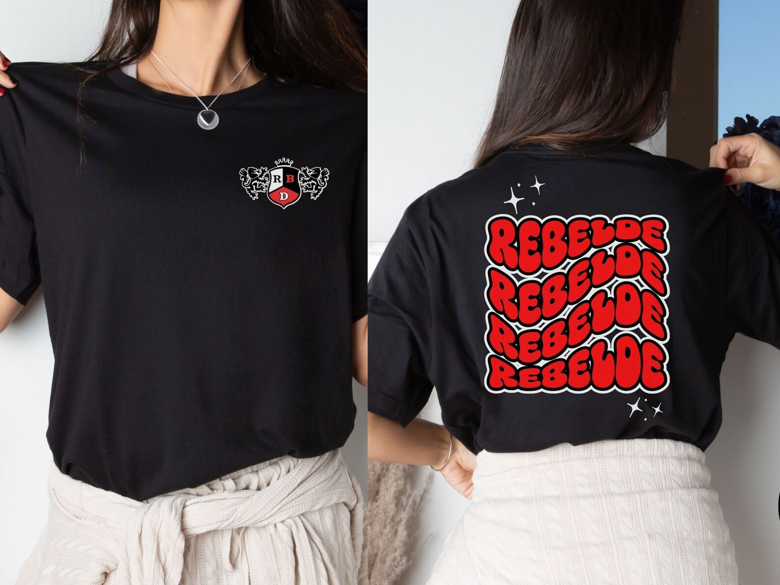 Rbd Shirt | Rebelde T-shirt | Rbd Crewneck | Rebelde Playera | RBD Tour ...