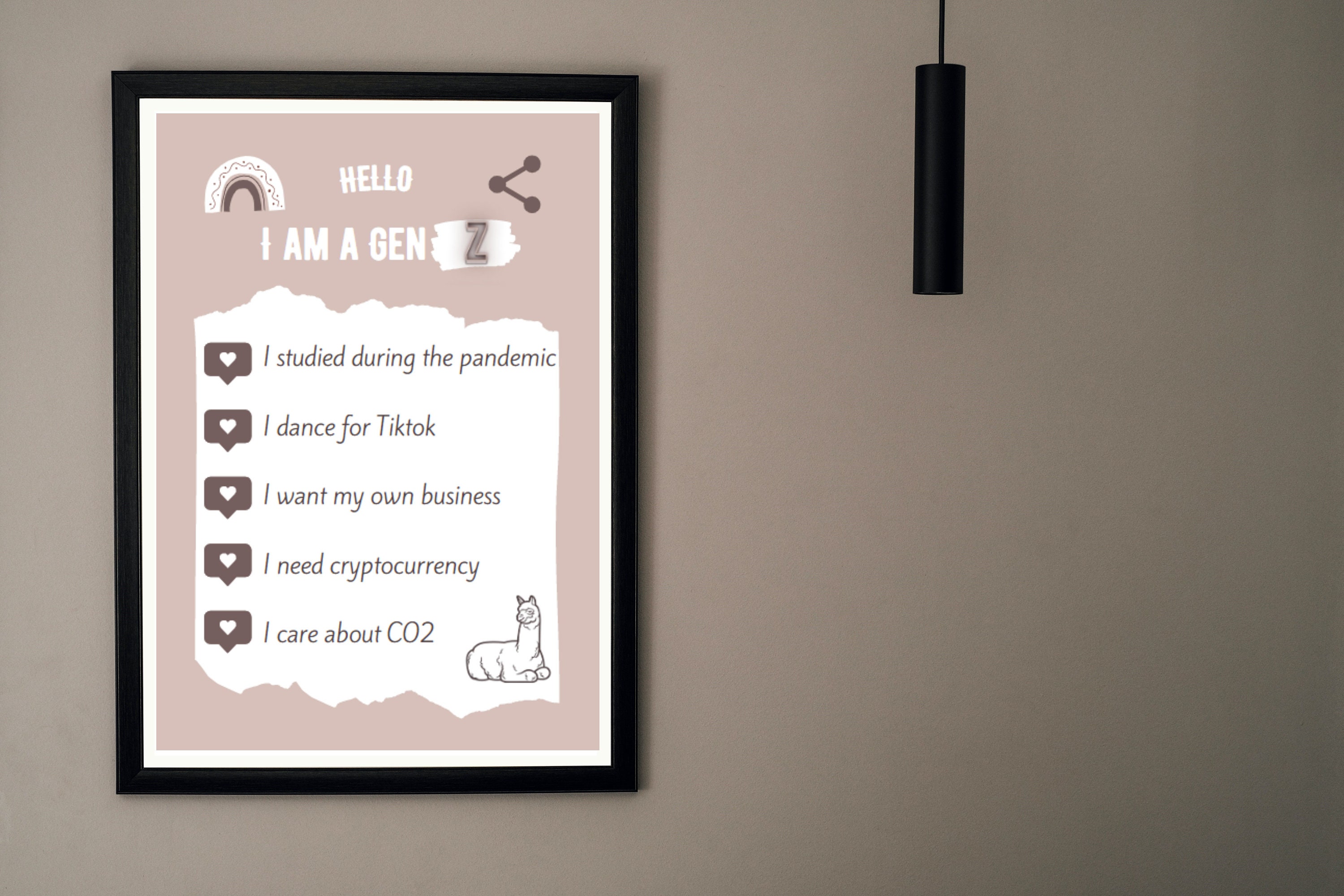 Gen Z Poster Generation Z Decor Printable Set of 4 Posters - Etsy