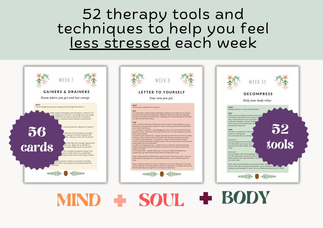 52 Stress Coping Tools and Techniques - Practical Guide to Help You ...