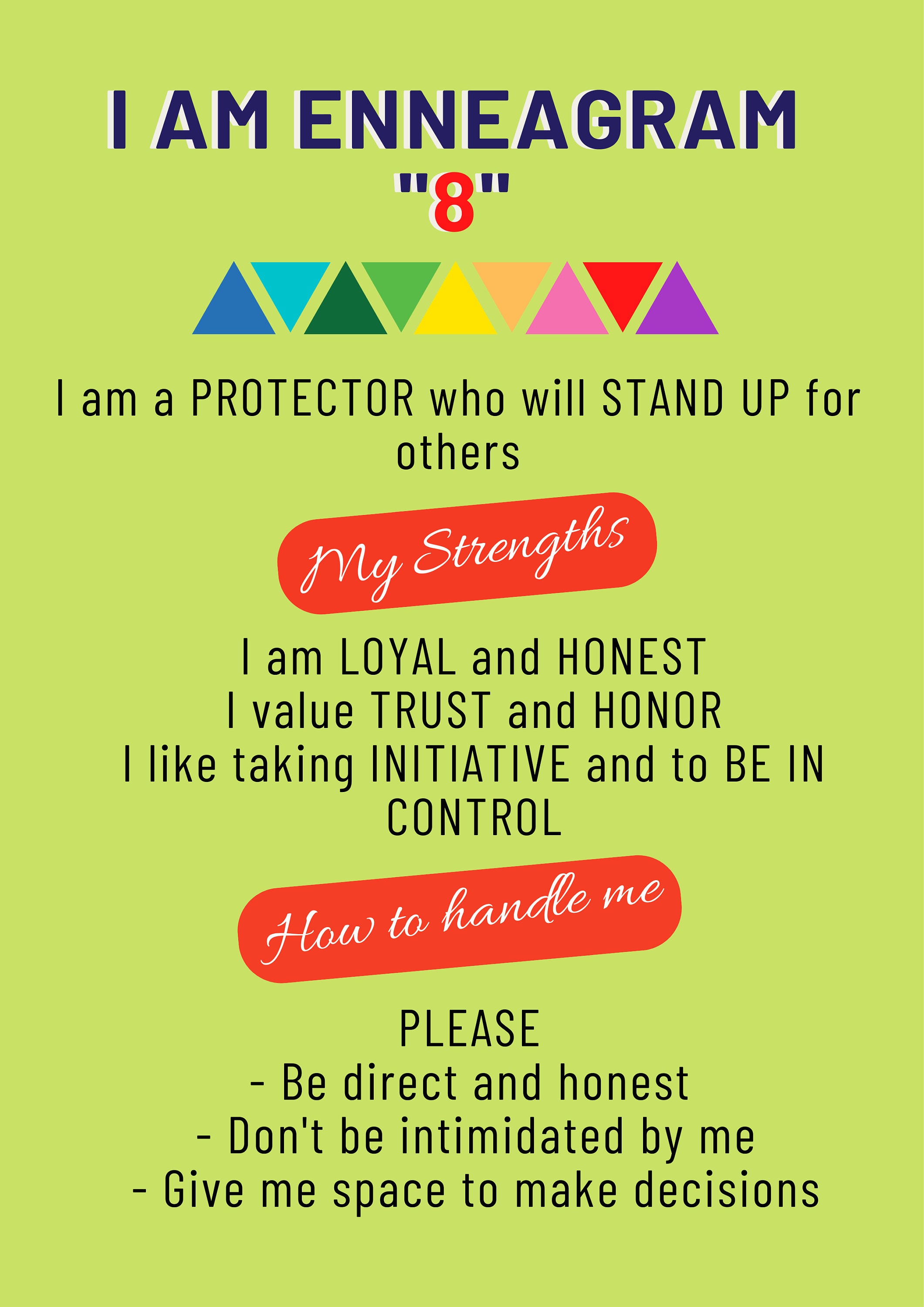 Enneagram Type 8 Eight Ennea Type Strengths and How to Handle Digital ...