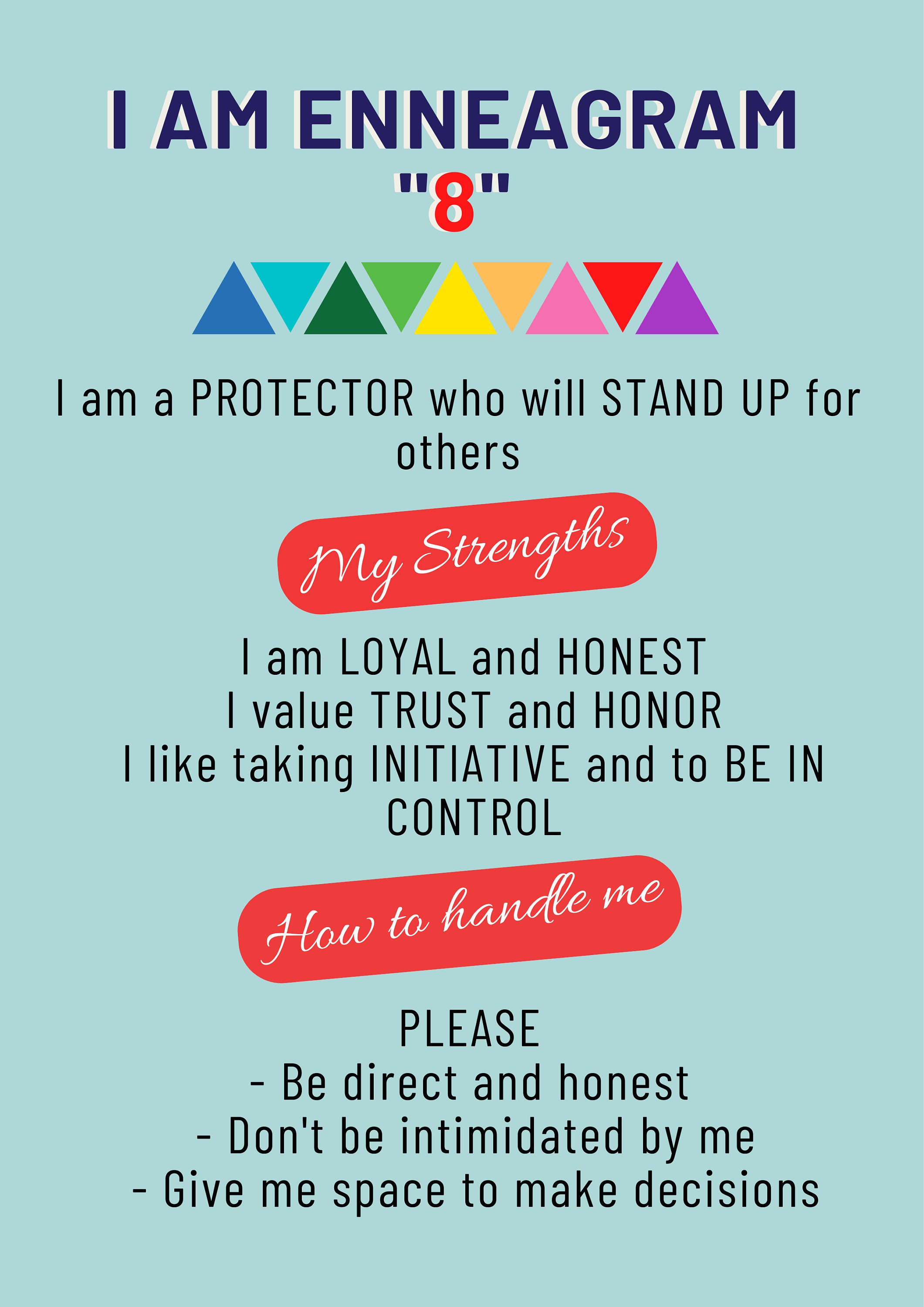 Enneagram Type 8 Eight Ennea Type Strengths and How to Handle Digital ...