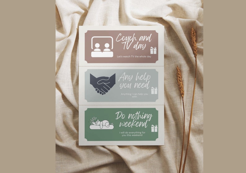 Christmas Gift for Husband, Boyfriend, Dad, Brother Gift Coupons for ...