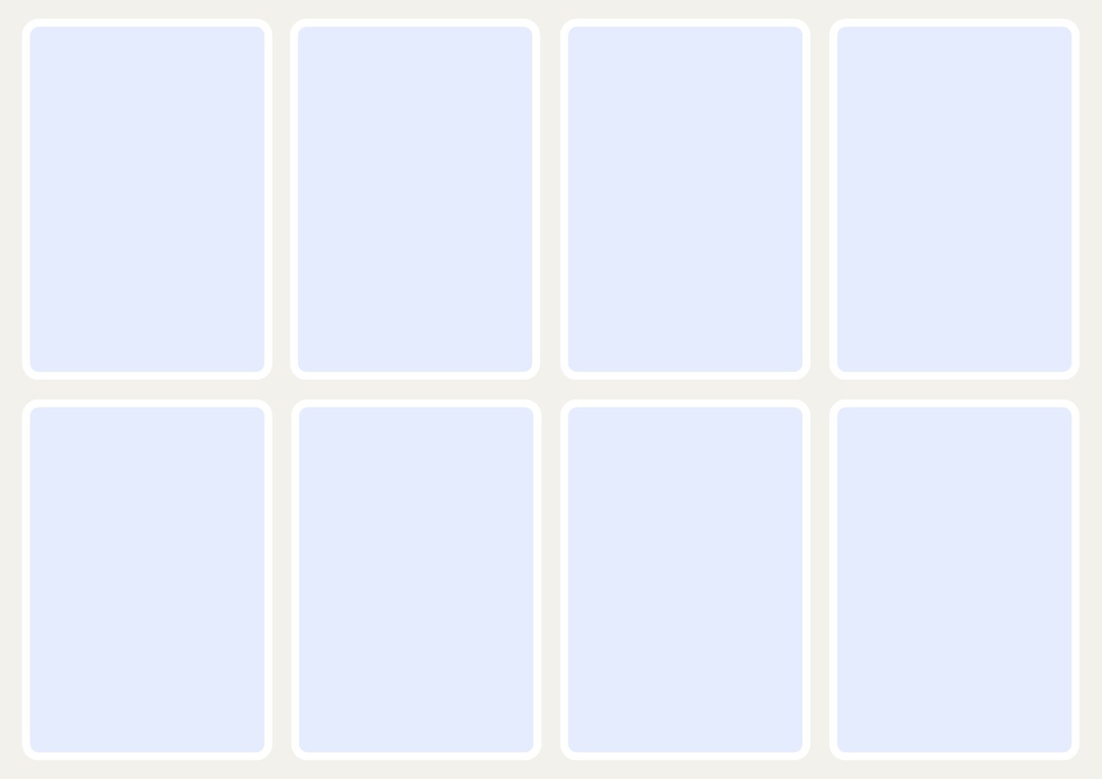 Blank Flashcards Template - Empty Flash Card - Printable Flash Cards ...