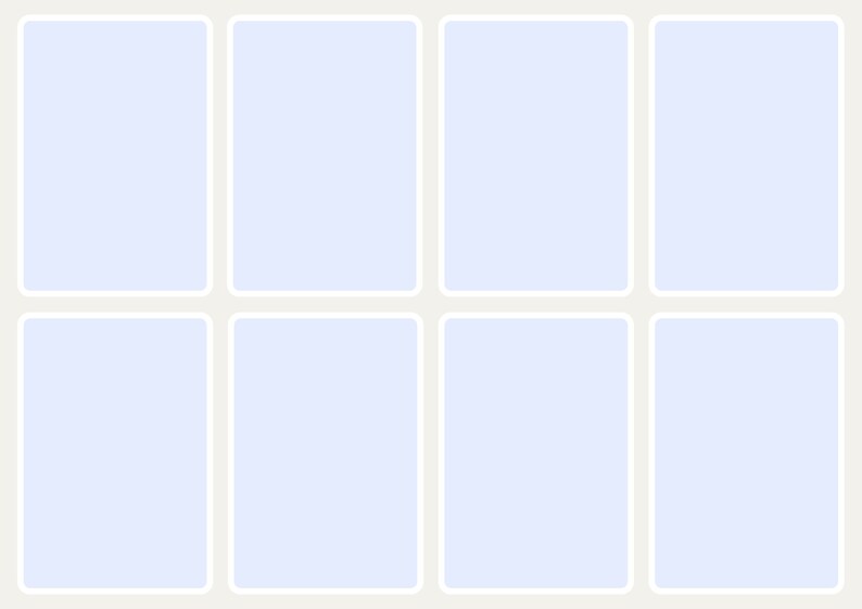 Blank Flashcards Template - Empty Flash Card - Printable Flash Cards ...