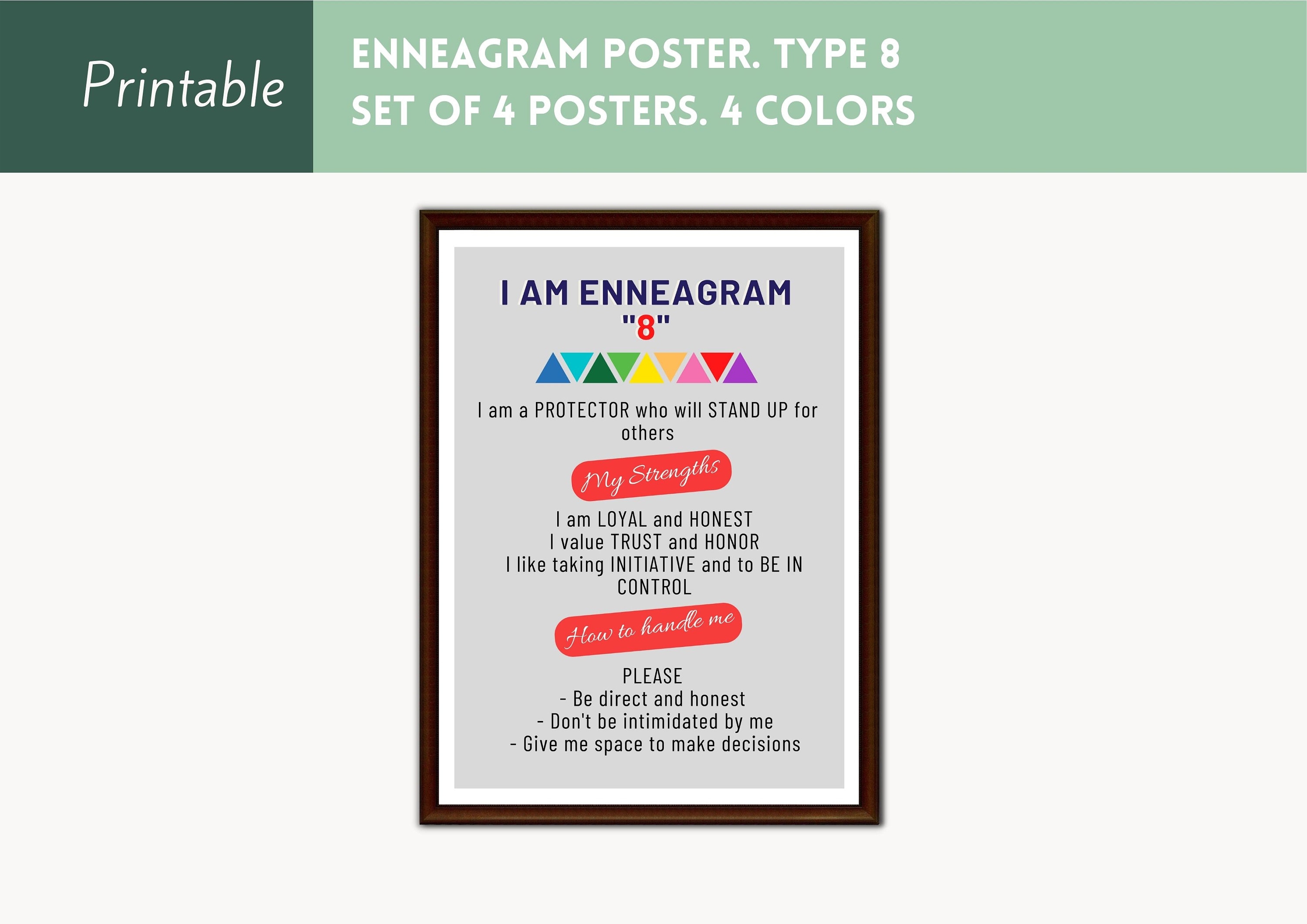 Enneagram Type 8 Eight Ennea Type Strengths and How to Handle Digital ...