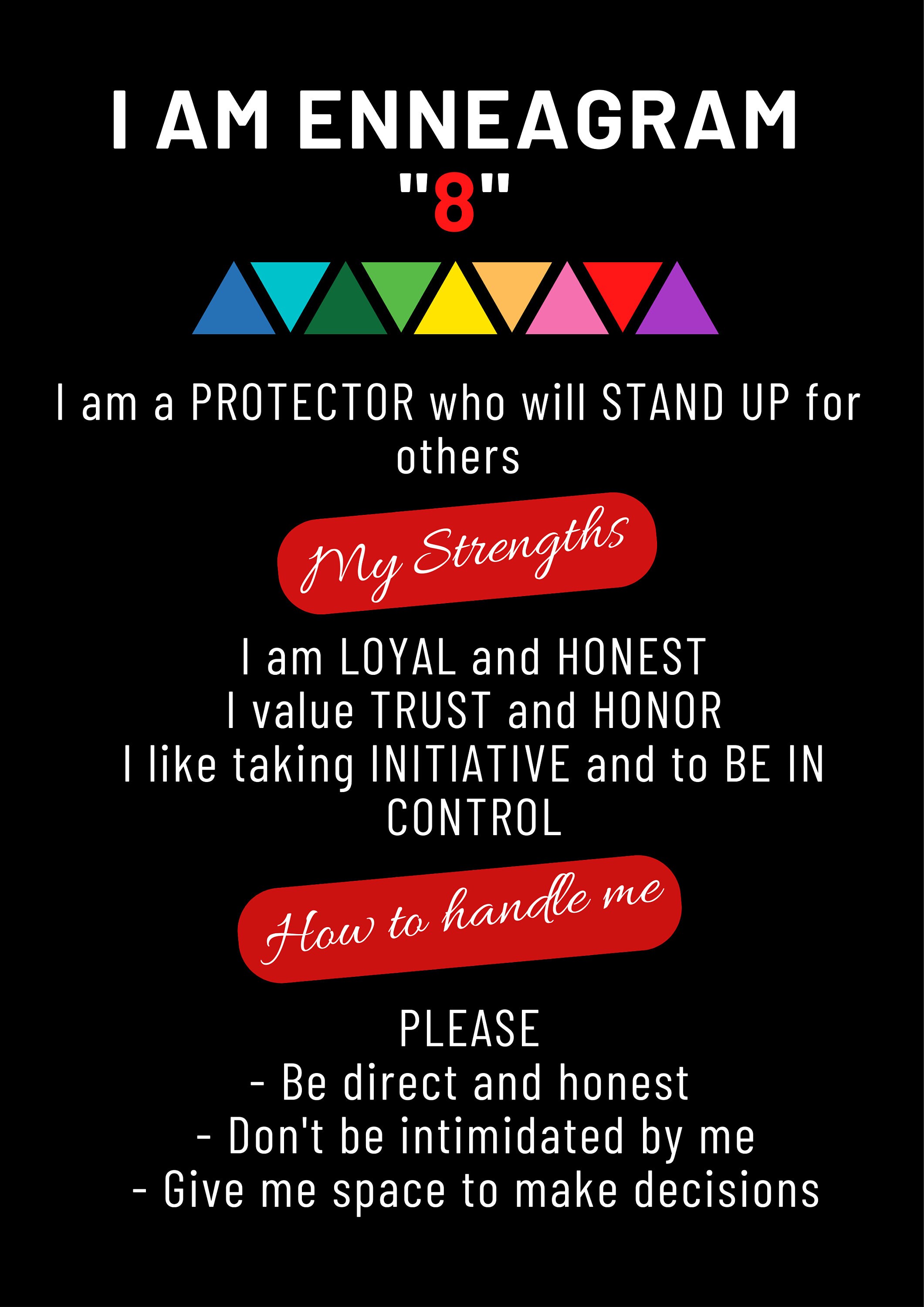 Enneagram Type 8 Eight Ennea Type Strengths and How to Handle Digital ...