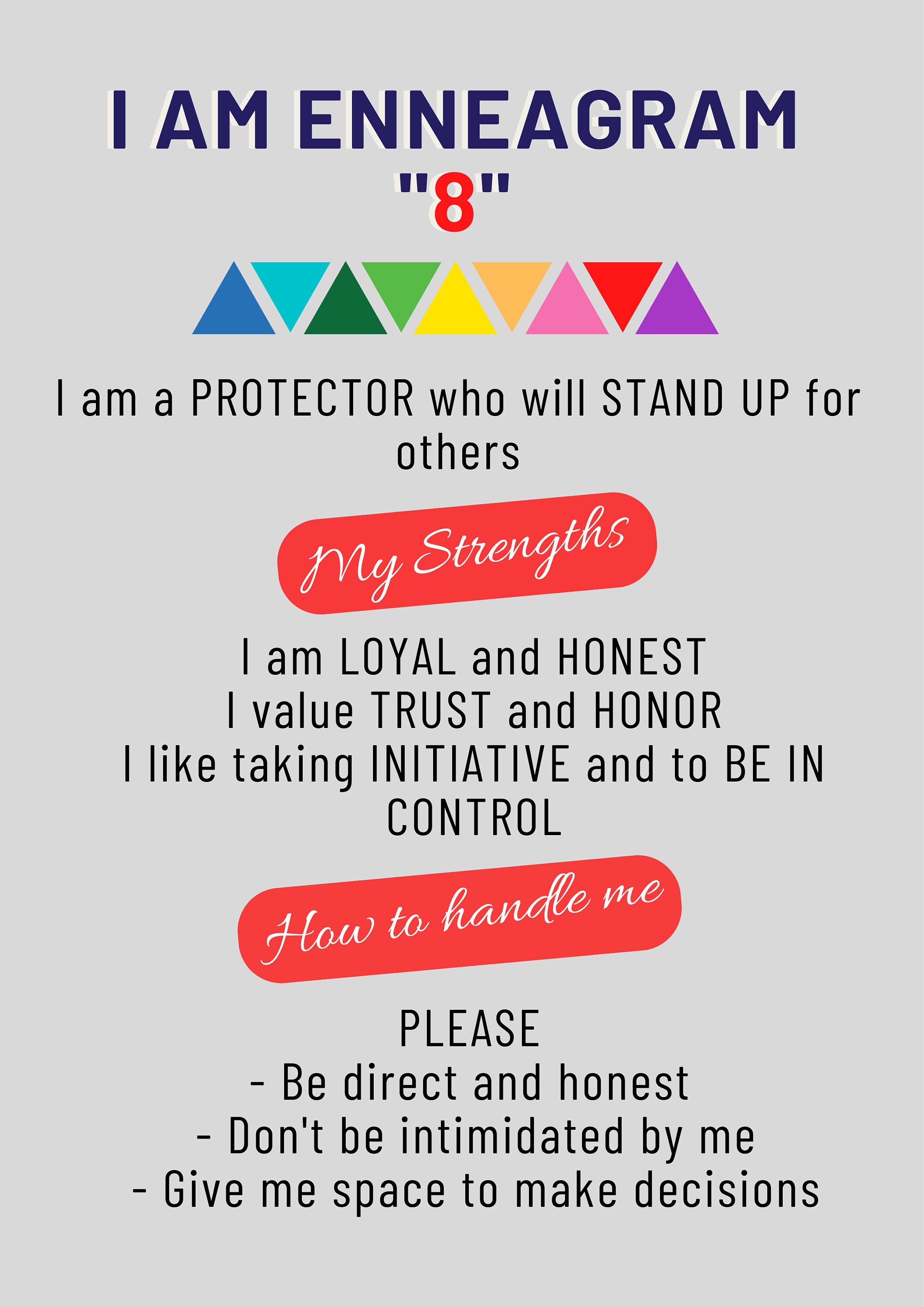 Enneagram Type 8 Eight Ennea Type Strengths and How to Handle Digital ...
