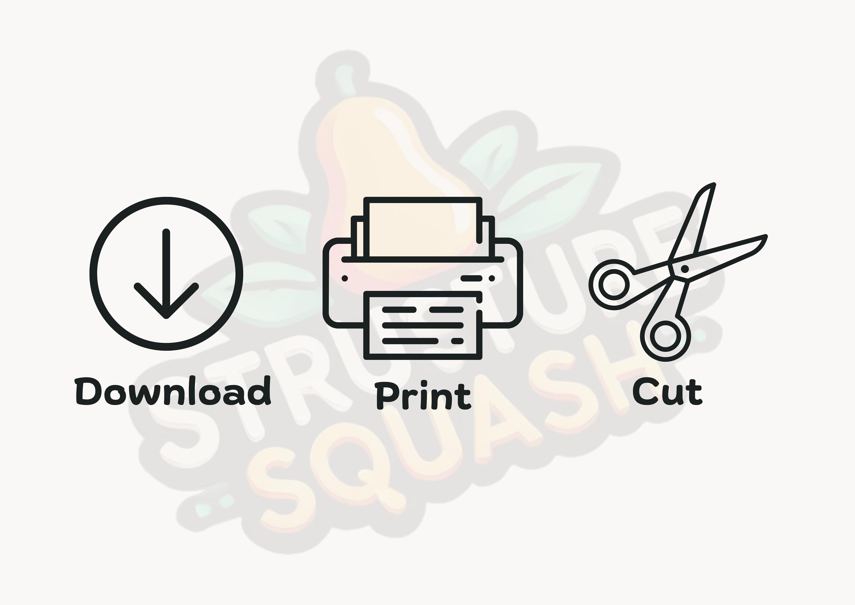 Chores Routine Flashcards for Kids and Adults Printable Visual Cleaning ...