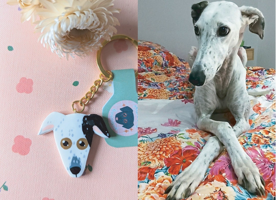 Personalized Dog Key Ring, Tailor-made With the Photo of Your Dog - Etsy