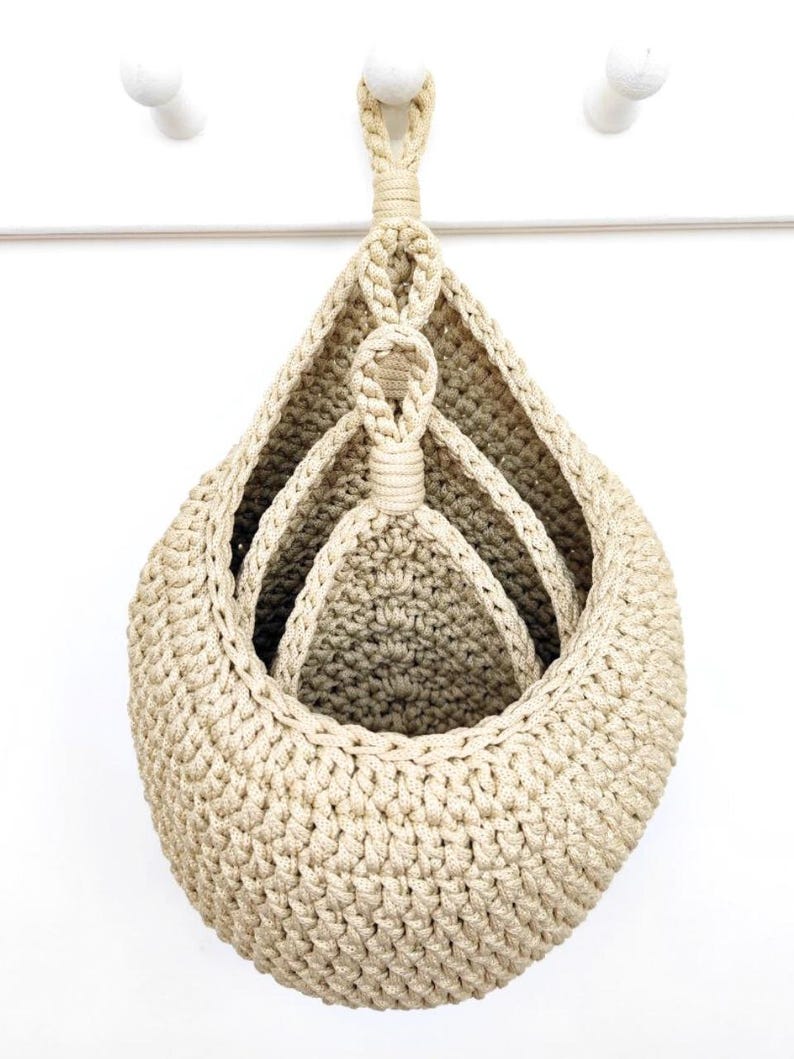CROCHET PATTERN, DIY Crochet Storage Basket Pattern Pdf - Perfect for ...
