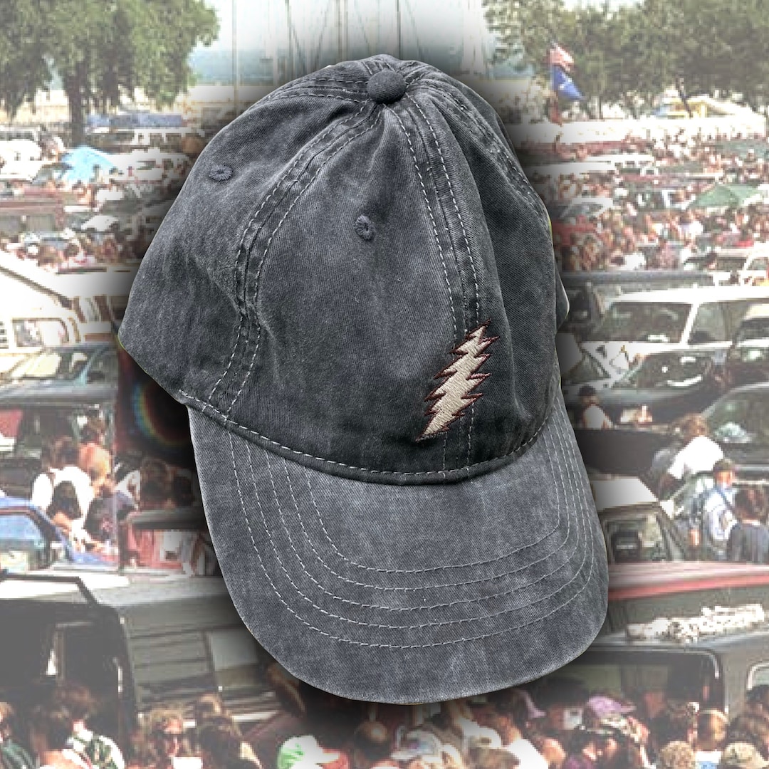 Custom Grateful Dead 13 Point Bolt Dad Hat - Etsy