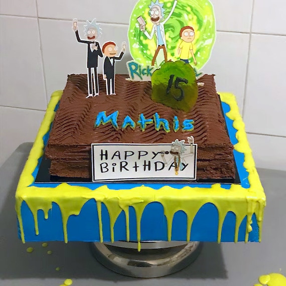 Happy Birthday Rick Cake