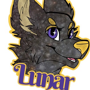 Custom Digital Fursona Head Art - Etsy
