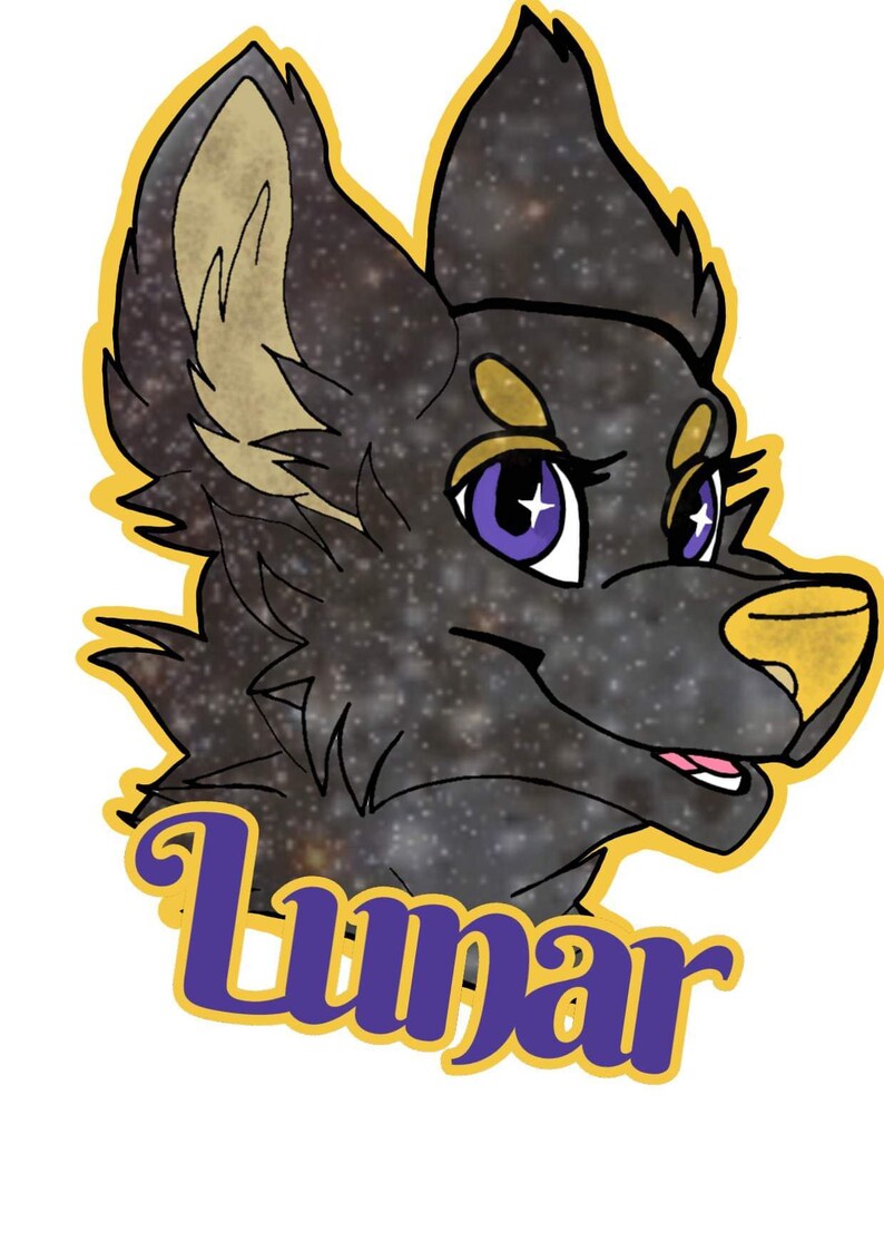 Custom Digital Fursona Head Art - Etsy
