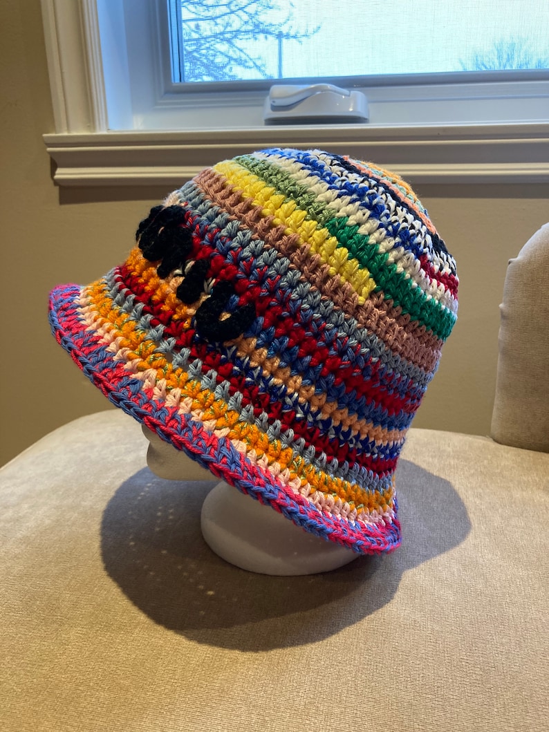 Hand Crocheted Bucket Hat - Etsy