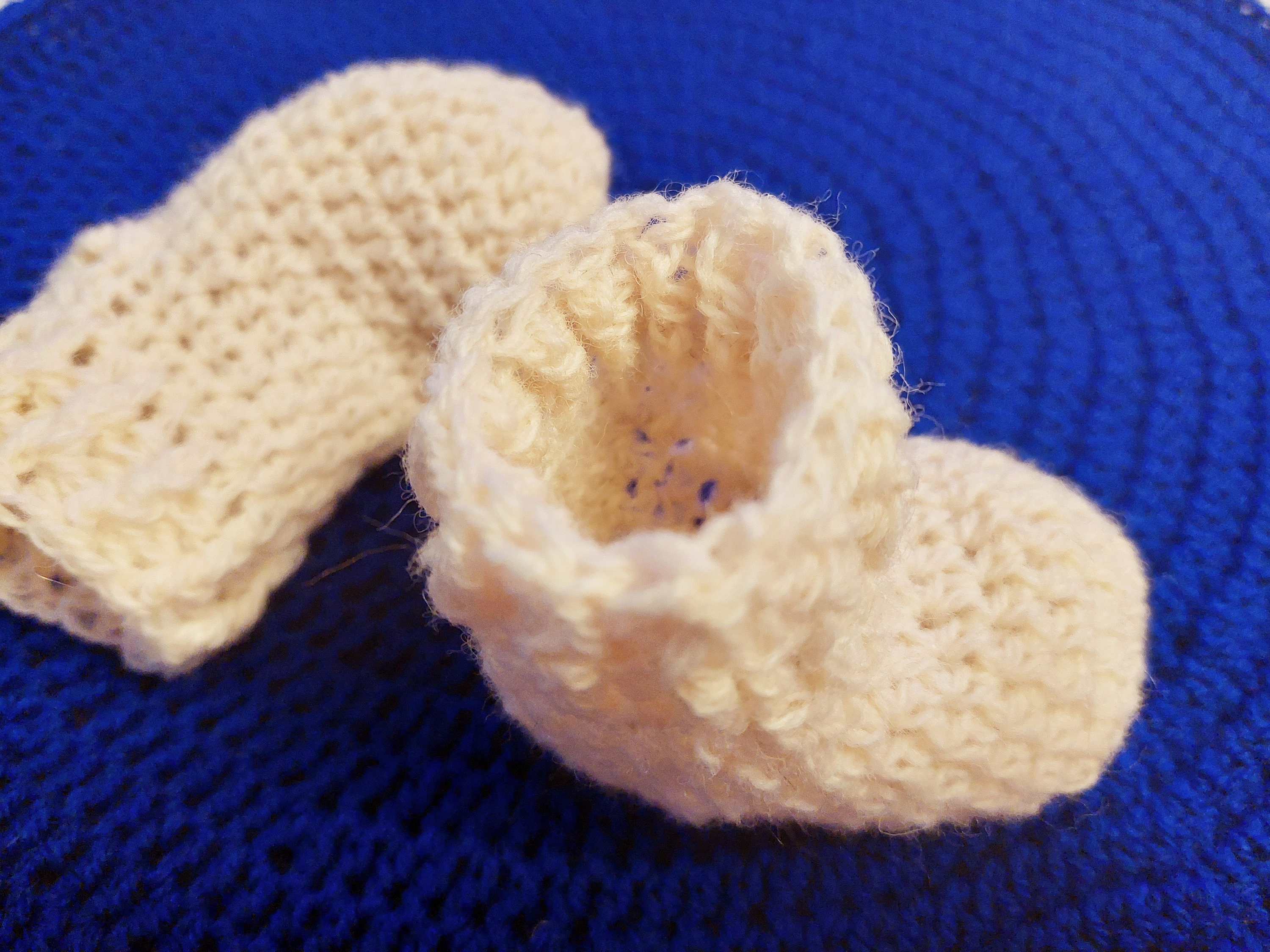 Crochet Newborn Baby Wool Socks Pattern - Etsy