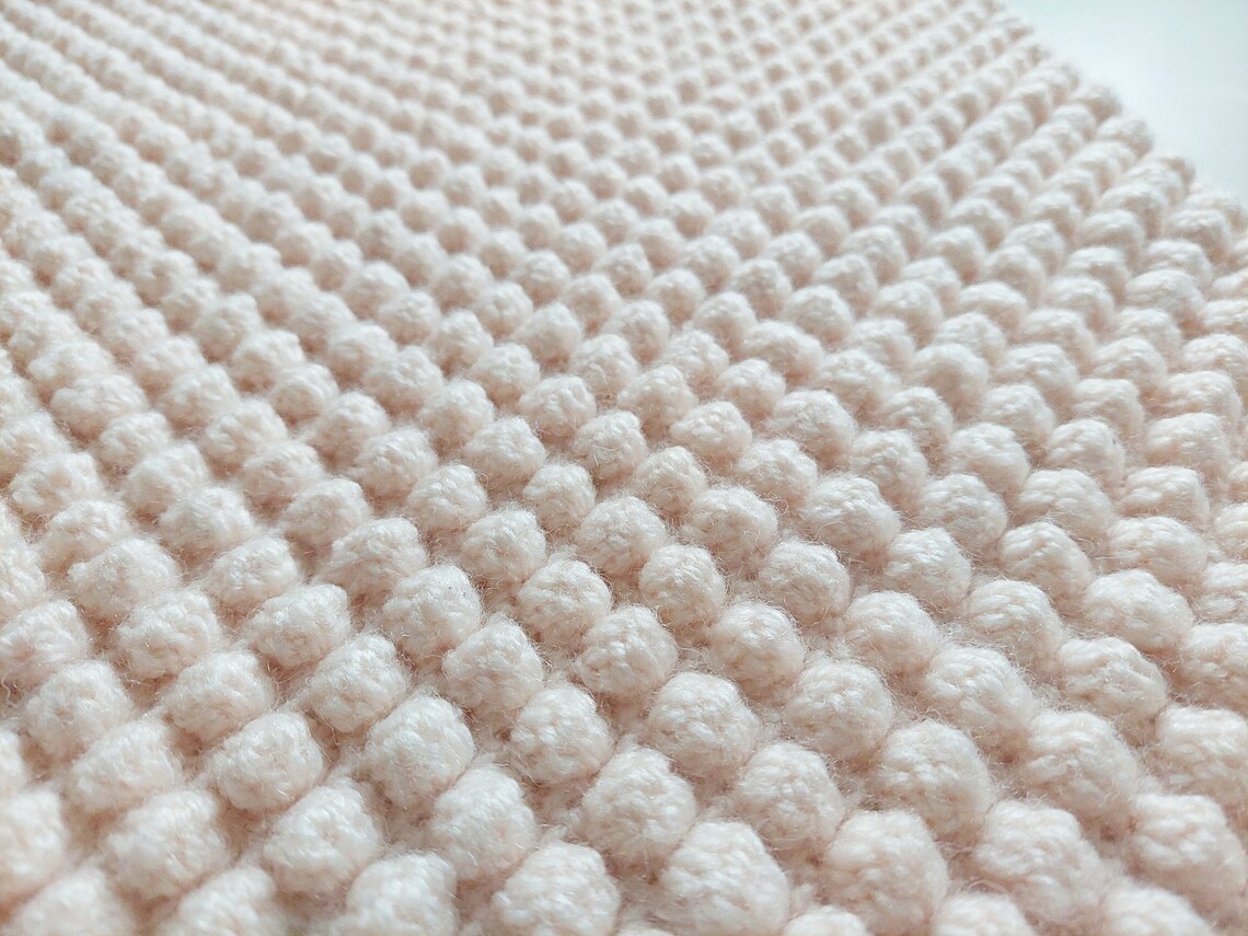 Crochet Bobble Baby Blanket Pattern - Etsy