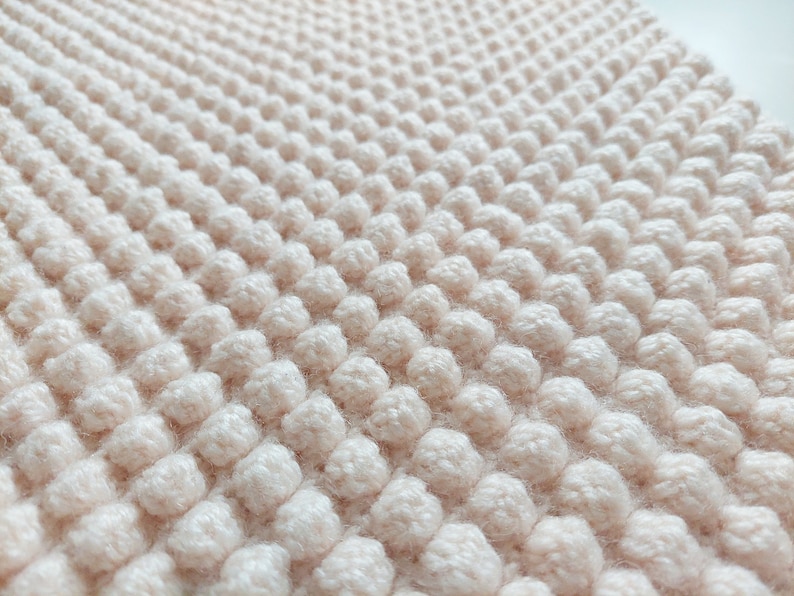 Crochet Bobble Baby Blanket Pattern - Etsy