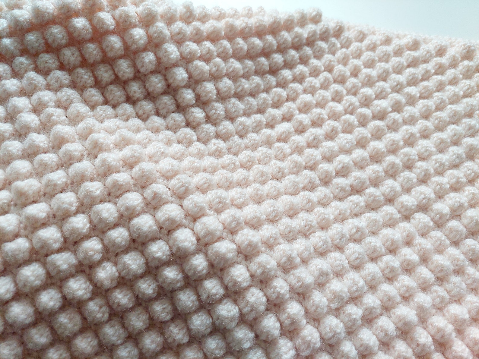 Crochet Bobble Baby Blanket Pattern - Etsy