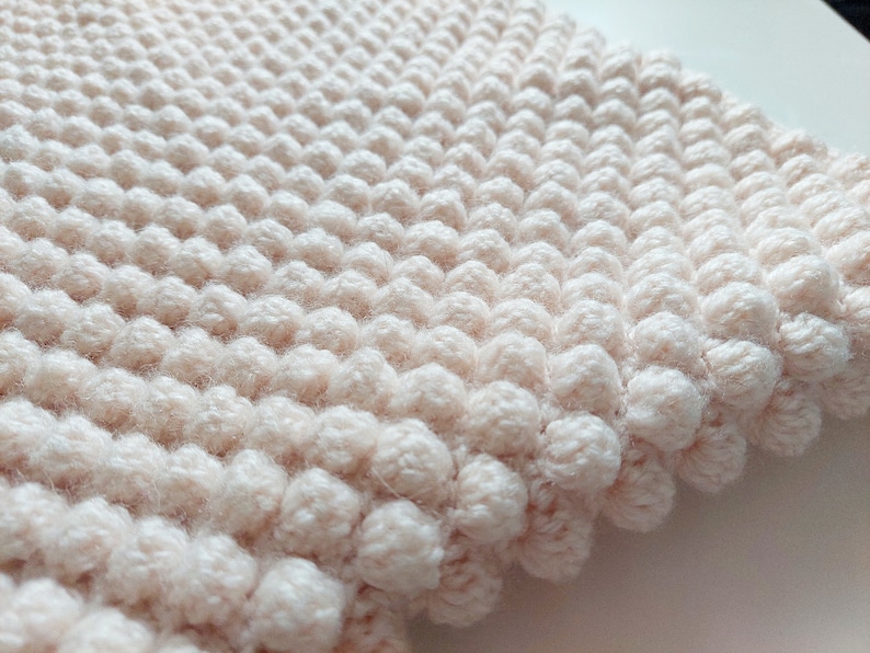 Crochet Bobble Baby Blanket Pattern - Etsy