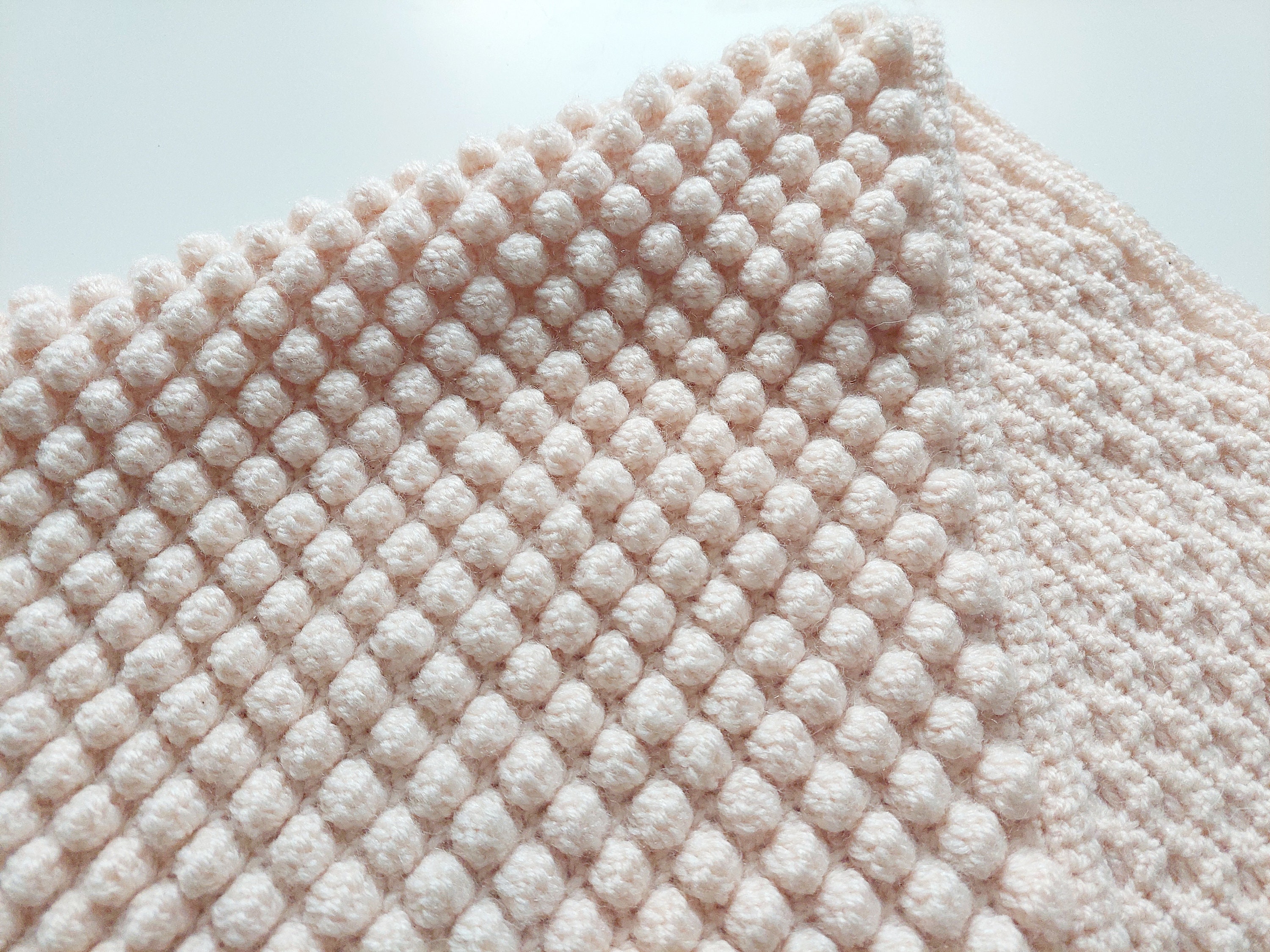 Crochet Bobble Baby Blanket Pattern - Etsy