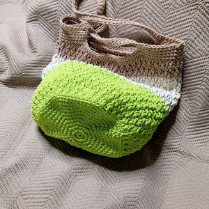 Crochet Bag Pattern/beach Bag Pattern/simple Bright Bag/macrame Bag ...