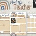 Meet the Teacher Template L Boho Rainbow Style L Value Pack - Etsy